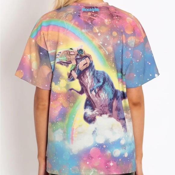 Blackmilk | Tops | Blackmilk Hell Yeah Pastel Big Tee Size Medium M Nwt ...
